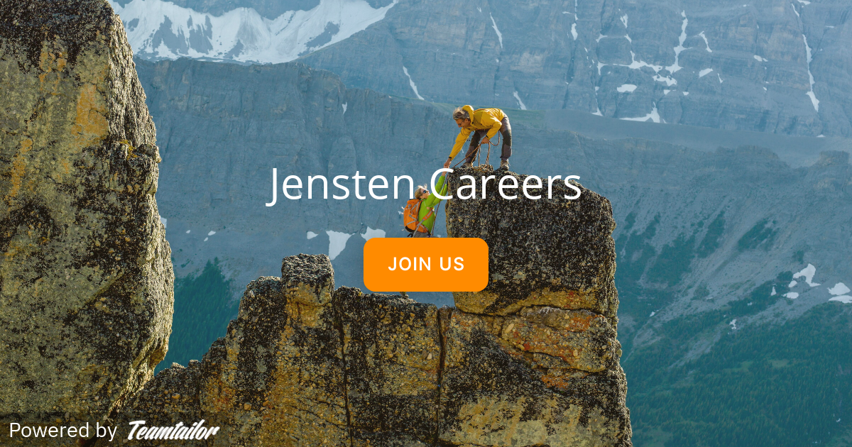 Welcome to our career site - Jensten Group