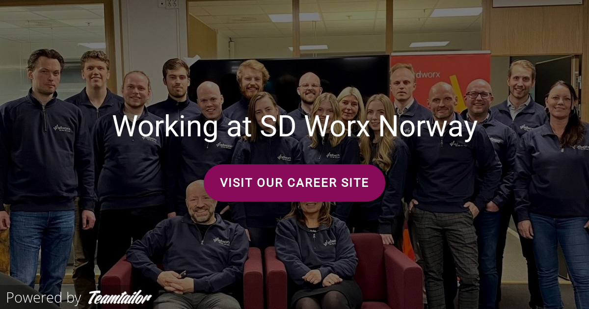 Working at SD Worx Norway - SD Worx