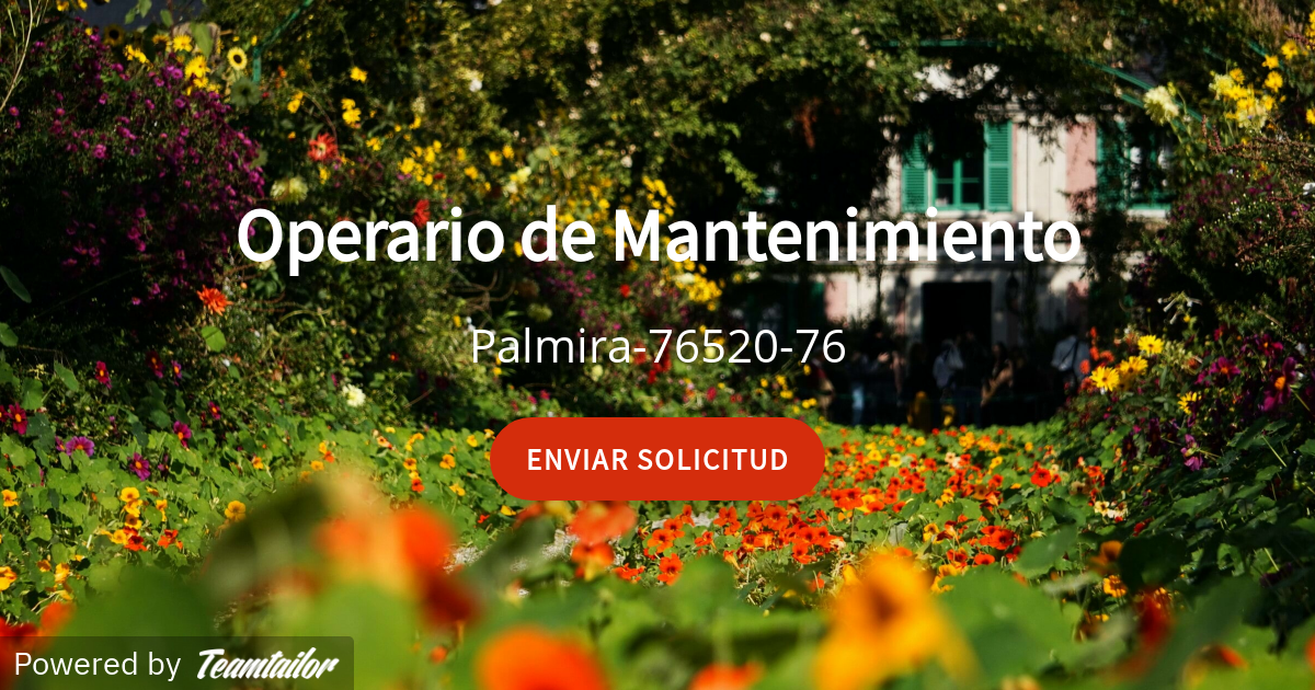 Operario de Mantenimiento - Summar