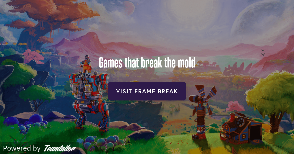 Games that break the mold - FRAME BREAK