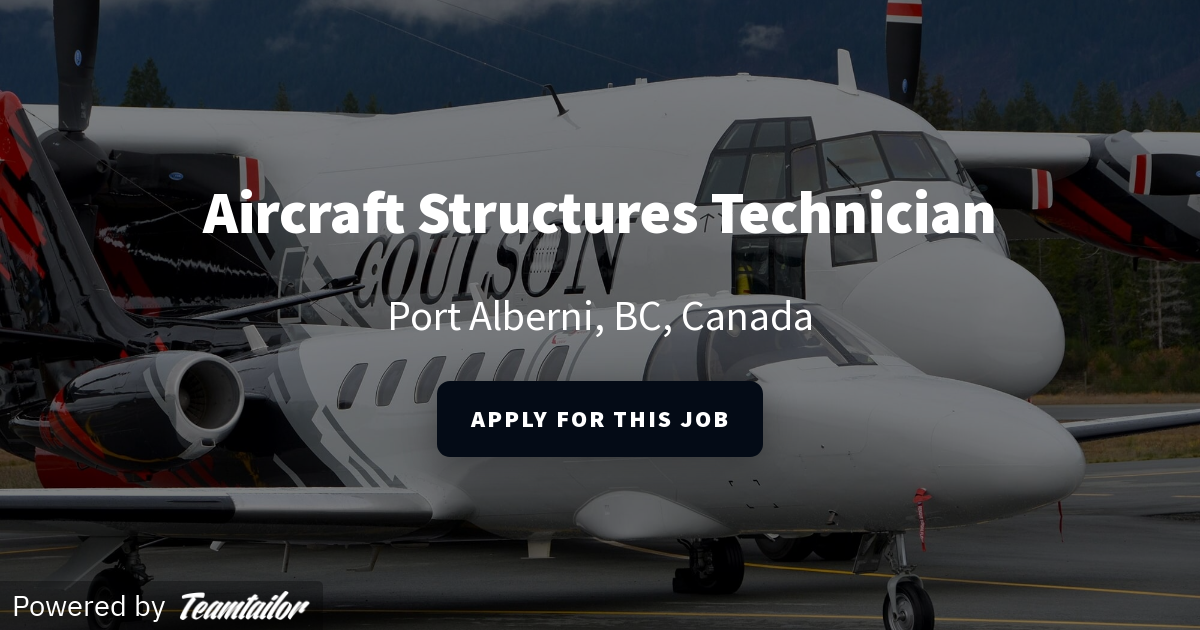 Aircraft Structures Technician Coulson Group aircraft-structures-technician-coulson-group