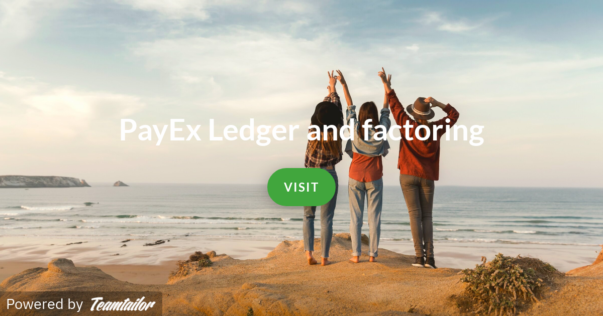 Join the fun in payments - Payex Ledger and Financing