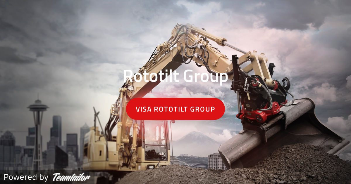 Vi är Rototilt - Rototilt Group