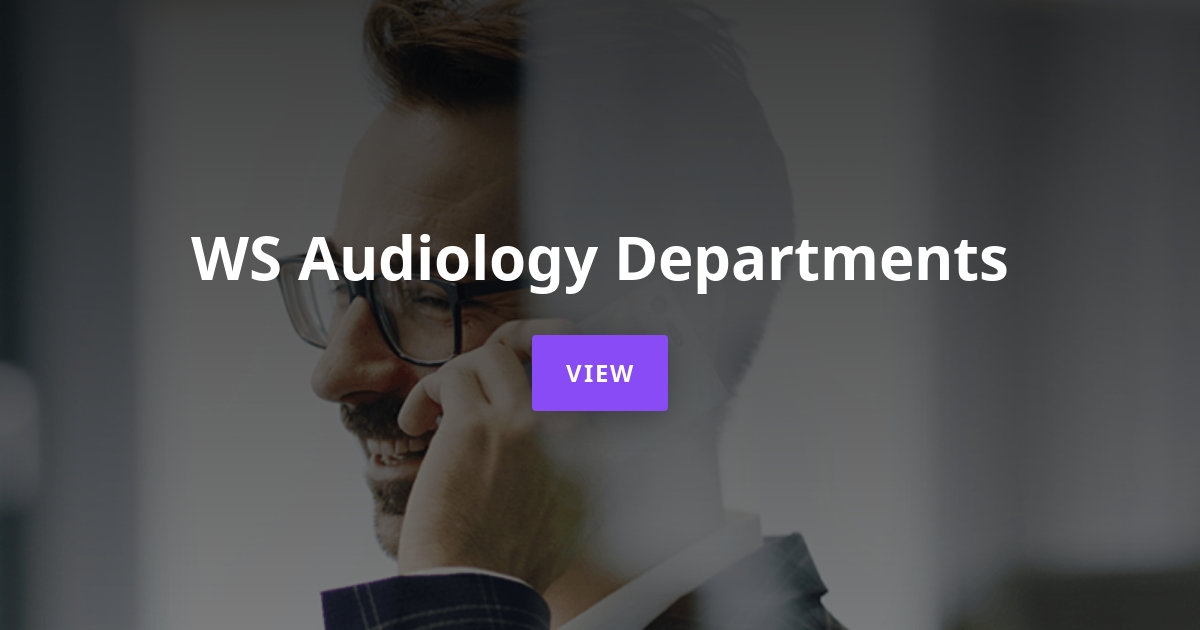 Departments - WS Audiology Americas