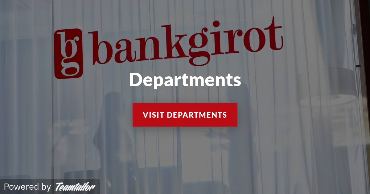 Departments - Bankgirot AB