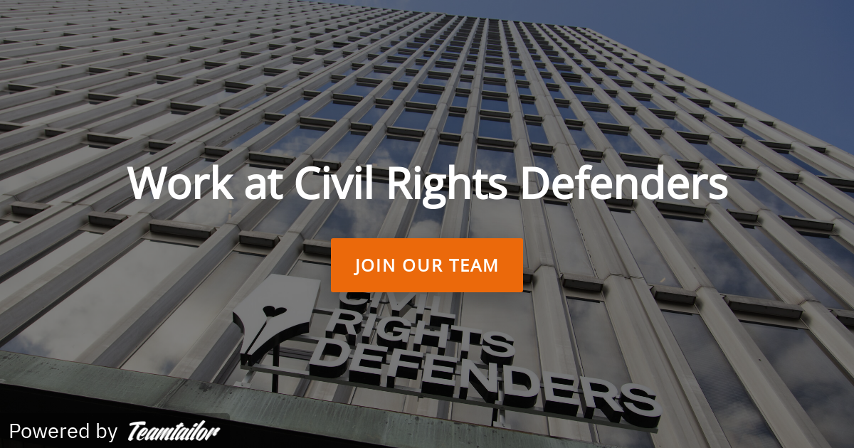Join our team - Civil Rights Defenders