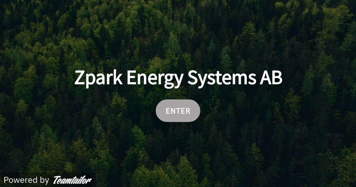 Zpark Energy Systems AB - Tech Invest North