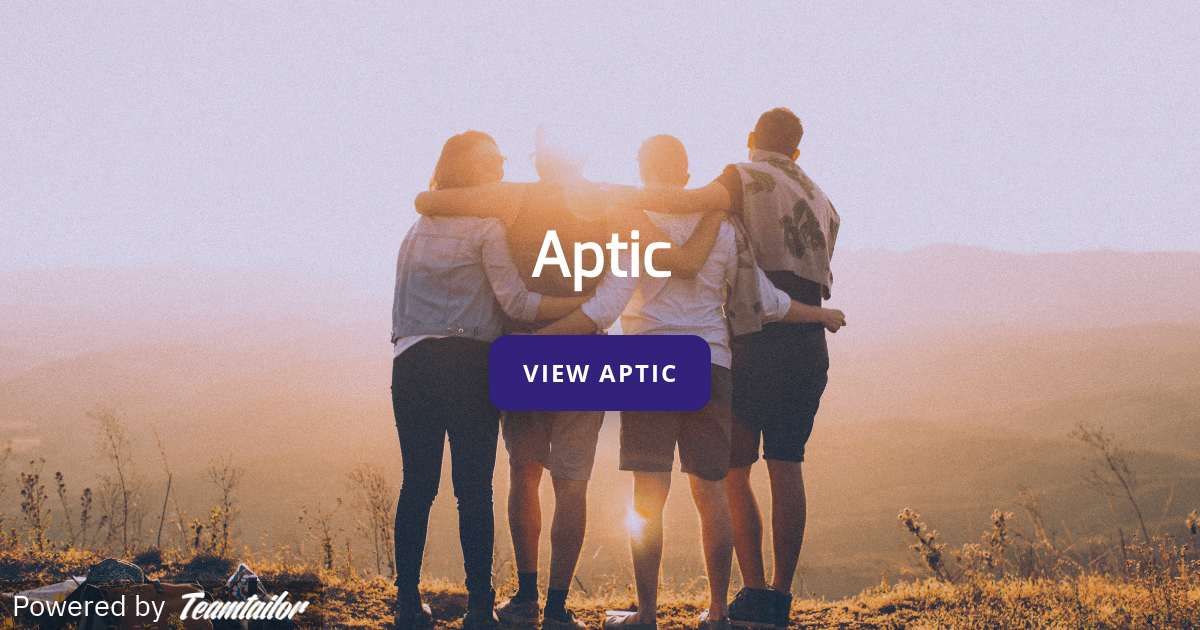 Is your next role within #fintech and finance? - Aptic AB