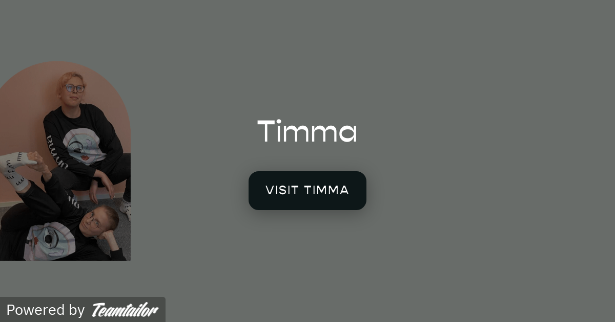 Working at Timma - Timma