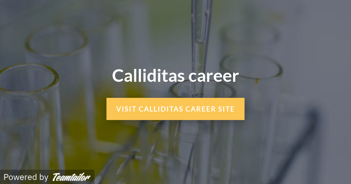 Career at Calliditas - Calliditas Therapeutics
