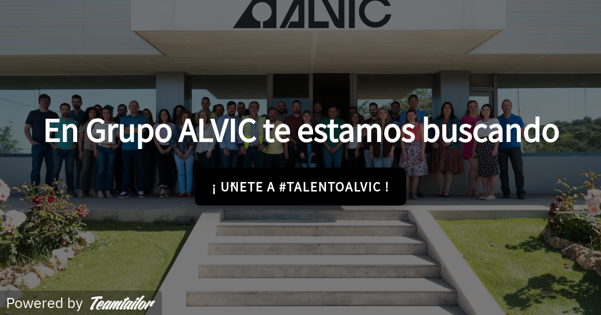 Ven a formar parte de #TalentoALVIC una familia de +1000 colaboradores ...