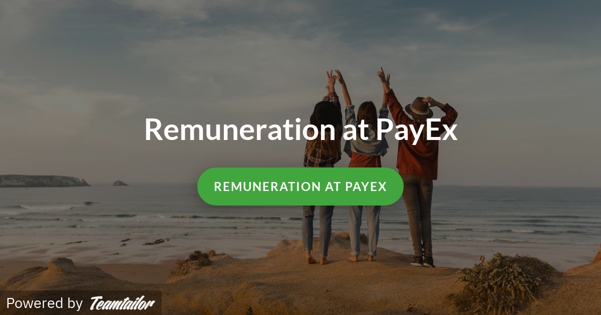 Remuneration at PayEx - Payex Ledger and Financing