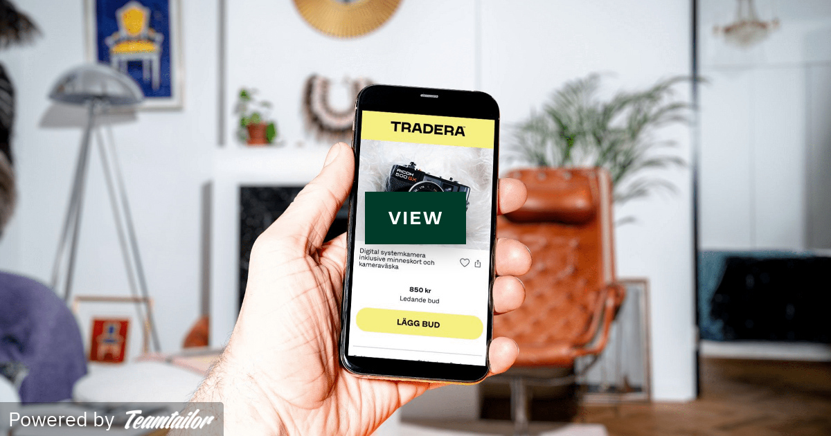 Tradera Jobs | Join the future of sustainable shopping - Tradera