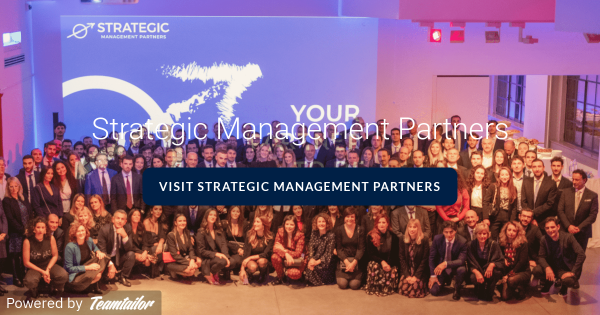 Welcome to our career site - Strategic Management Partners