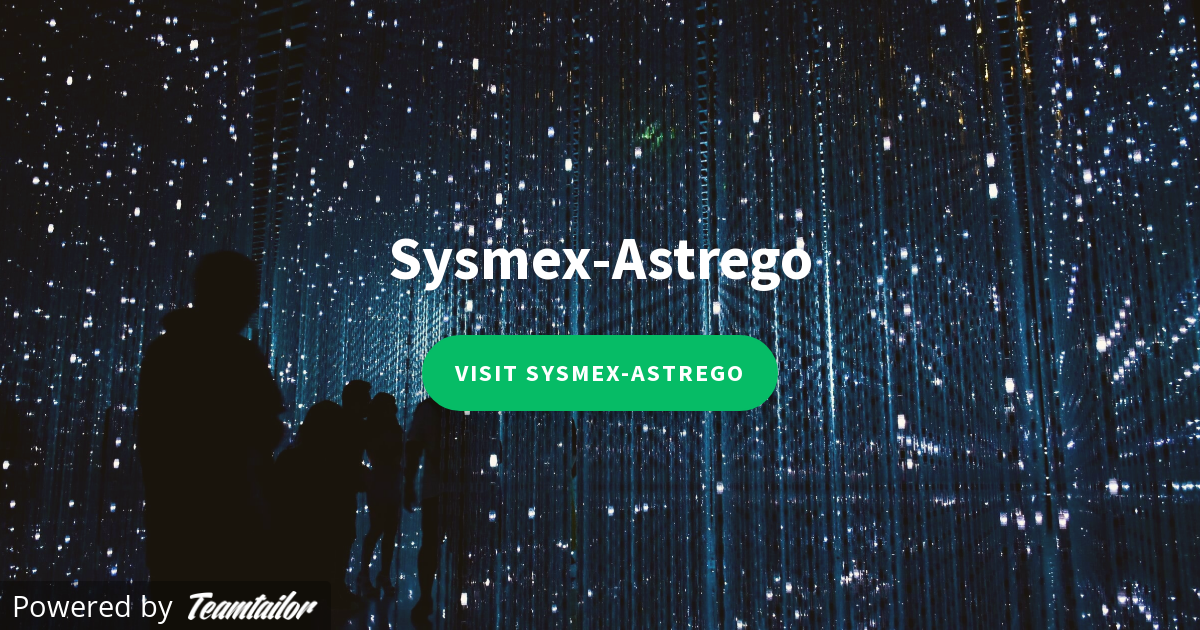 Together for a better healthcare journey - Sysmex Astrego