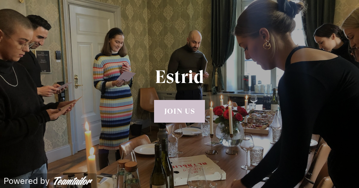 Join Us — Estrid - Estrid