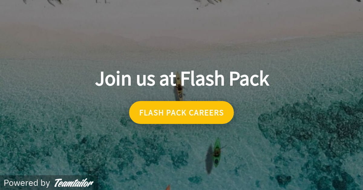 A unique career - Flash Pack