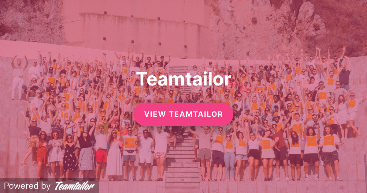 Teamtailor is growing - Teamtailor