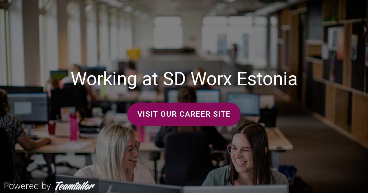 Working at SD Worx Estonia - SD Worx
