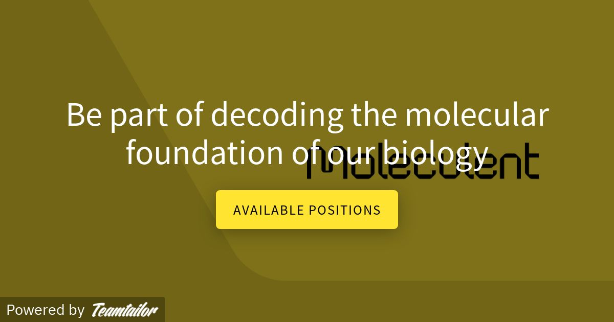 Available positions - Moleculent