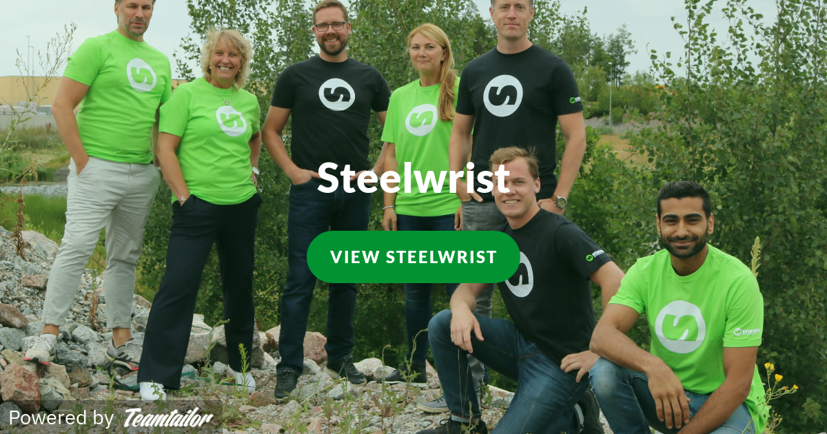 We're growing - Steelwrist