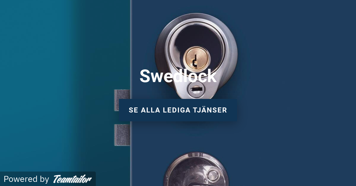 Välkommen till vår karriärsida - Swedlock