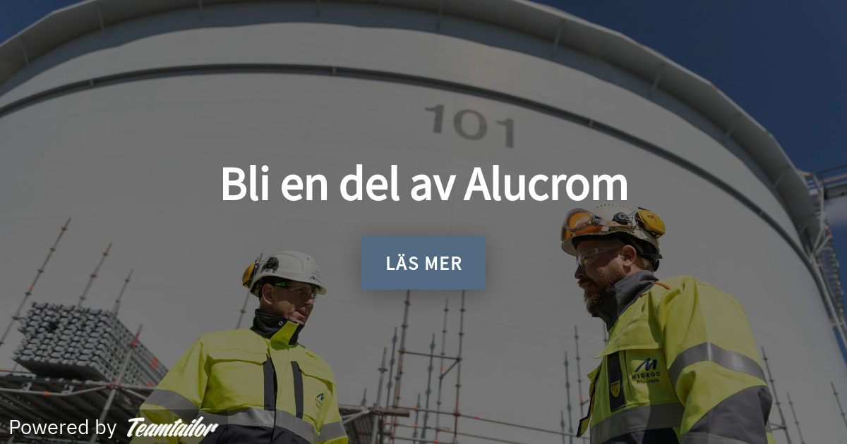 Bli en del av Alucrom - Alucrom AB