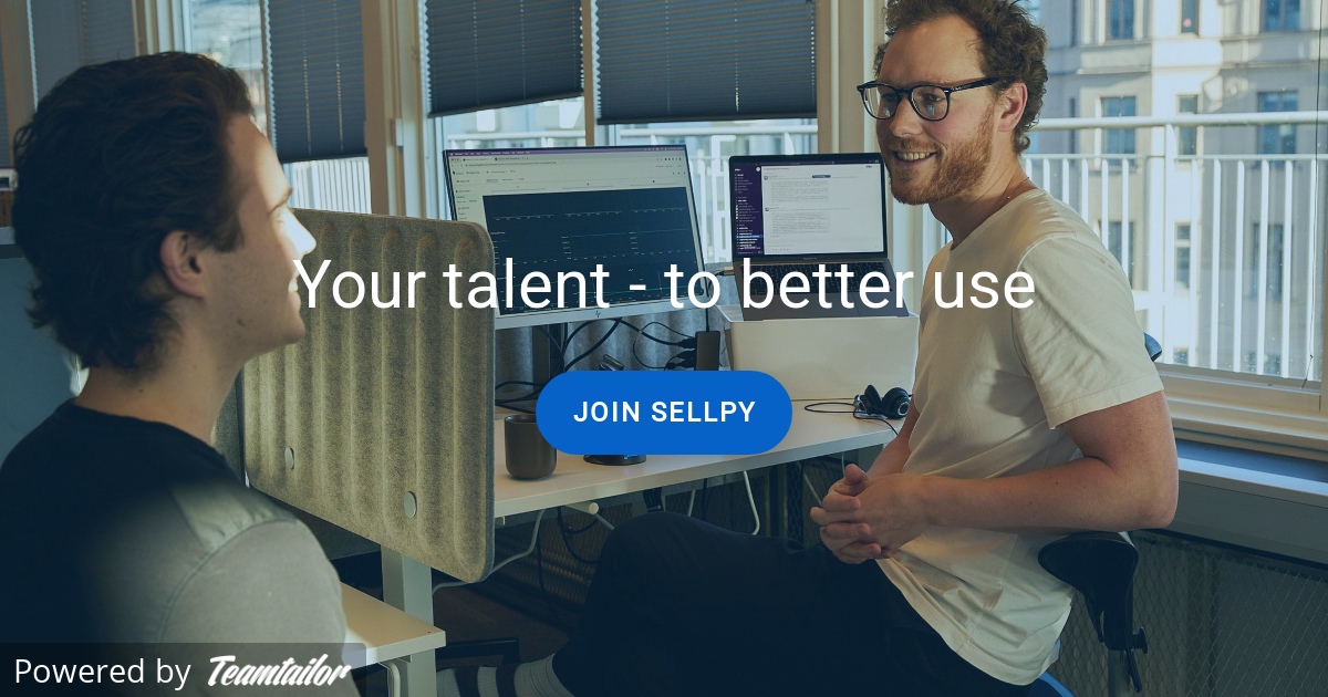 We're hiring - Make a difference at work - Sellpy