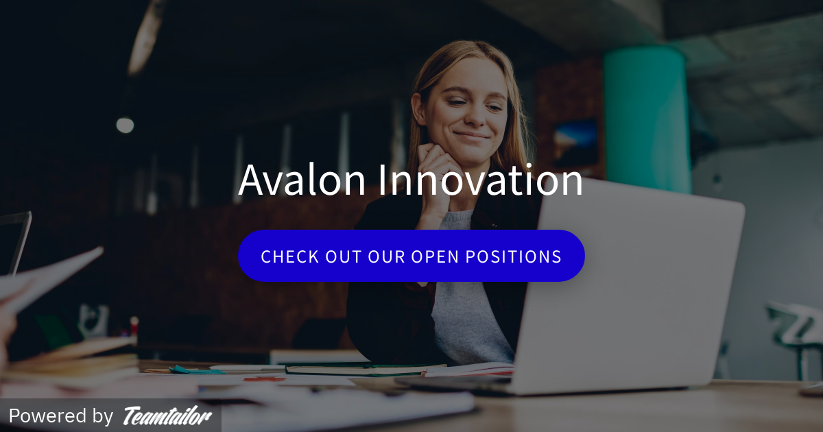 A unique career - Avalon Innovation