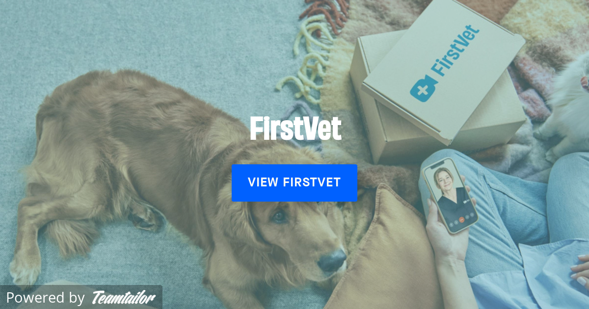 We’re changing the veterinary game - FirstVet