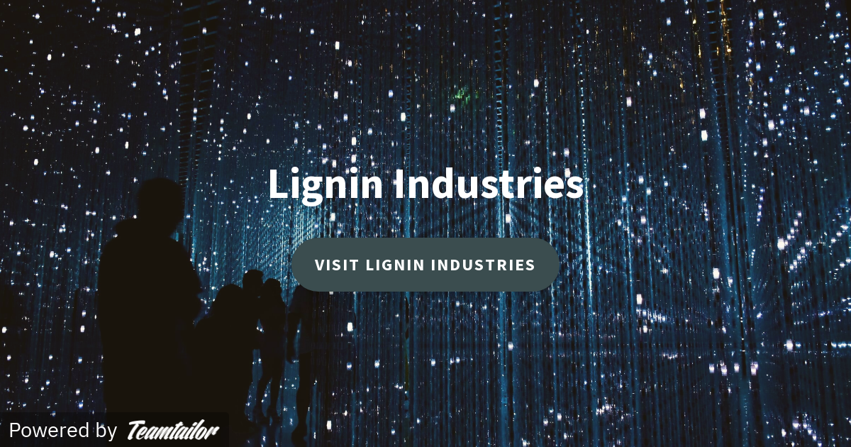Join the team - Lignin Industries