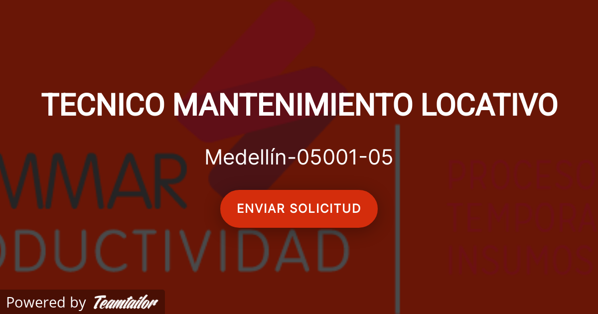 TECNICO MANTENIMIENTO LOCATIVO - Summar