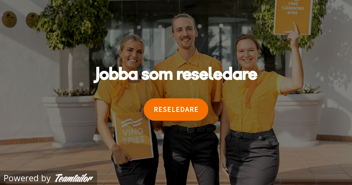 Jobba som reseledare hos Ving - Ving Sverige