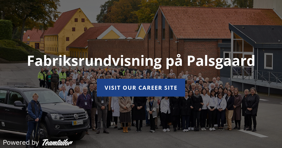 Fabriksrundvisning på Palsgaard - Palsgaard
