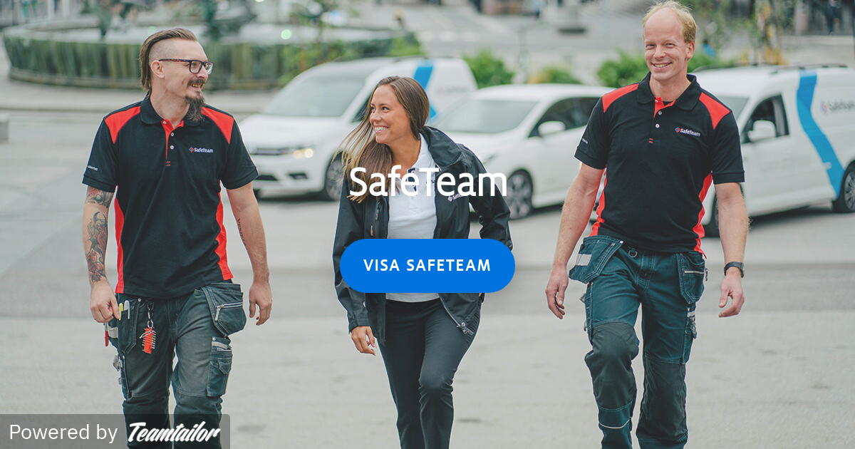 Välkommen till vår karriärsida - SafeTeam