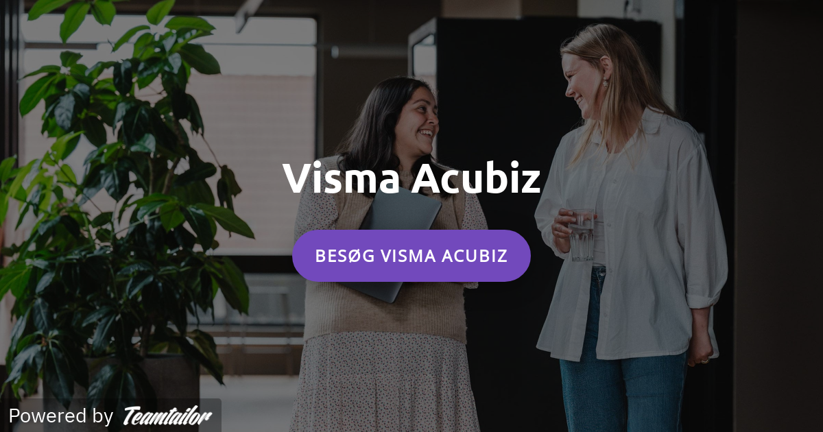 Ledige stillinger og jobs i Visma Acubiz - Acubiz A/S