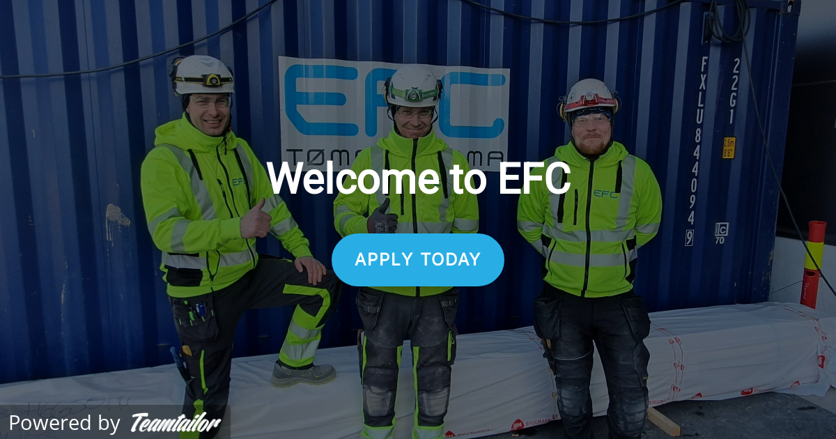 A unique career - EFC Norge AS