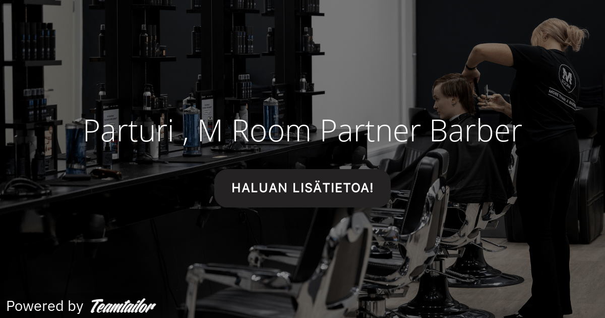 Parturi , M Room Partner Barber - M Room
