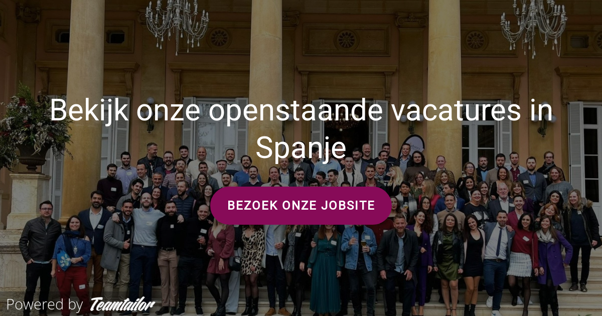 Bekijk onze openstaande vacatures in Spanje - SD Worx