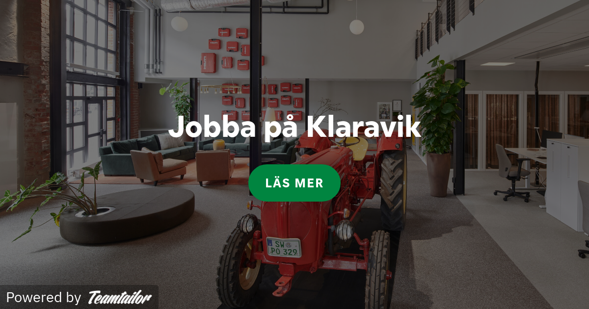 Jobba på Klaravik - Klaravik AB