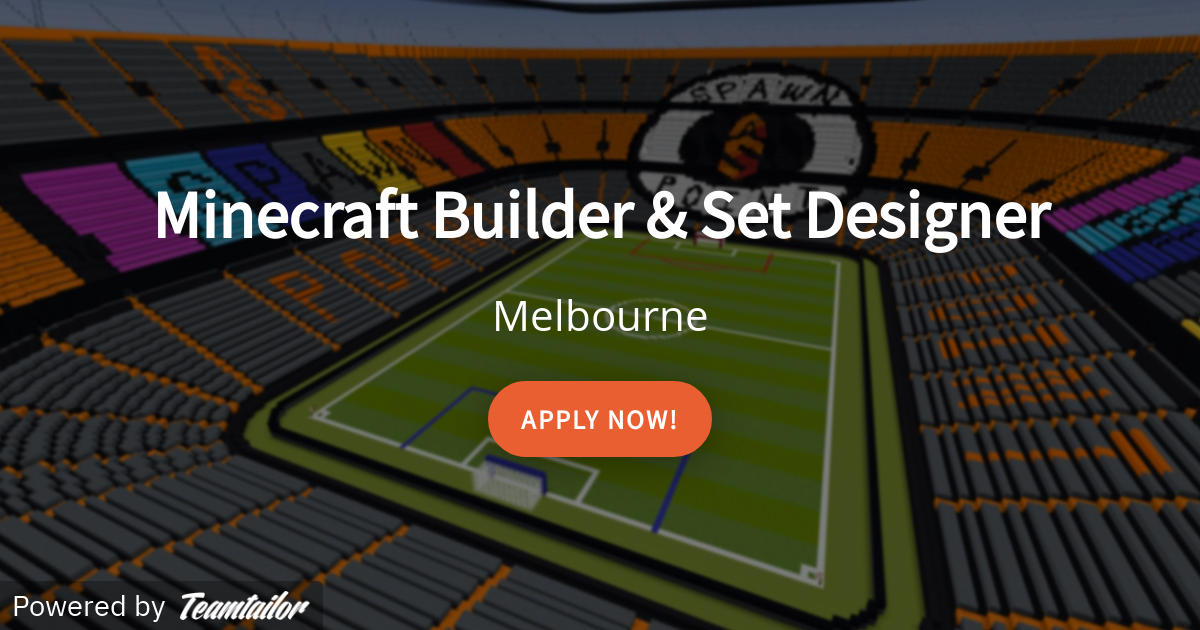 Minecraft Builder & Set Designer - Spawnpoint Media