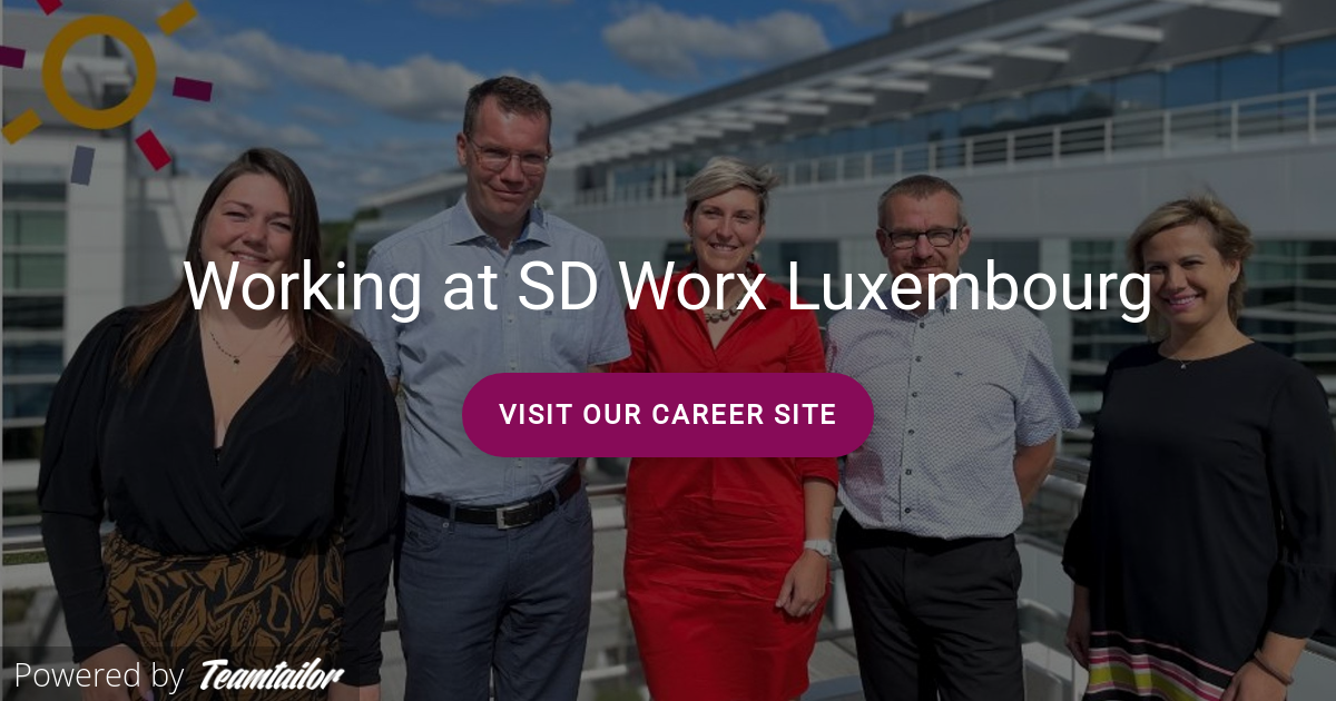 Working at SD Worx Luxembourg - SD Worx