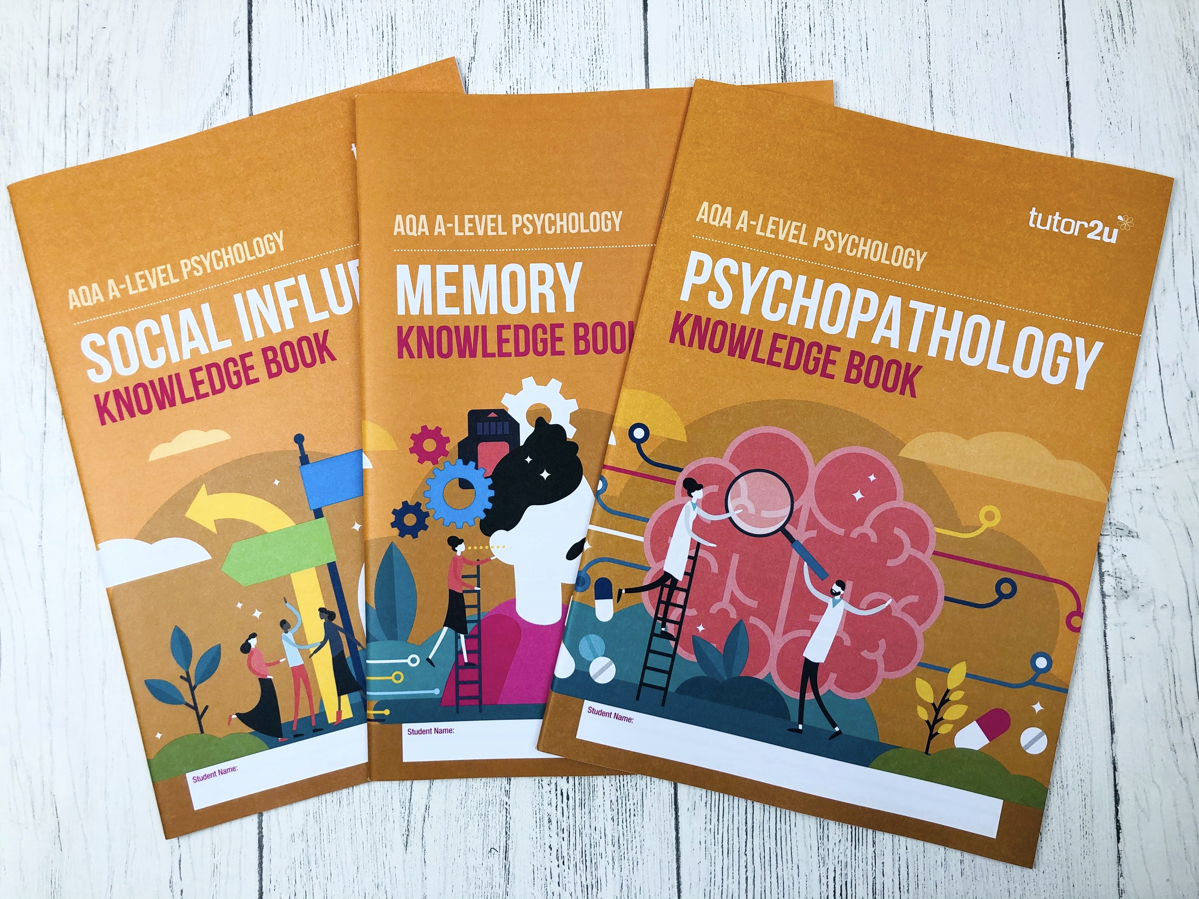 Knowledge Books for AQA A-Level Psychology | Psychology | tutor2u