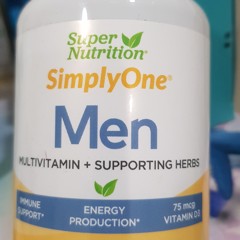 頁面 1 - 評價 - Super Nutrition, SimplyOne Men’s Multivitamin + Supporting ...