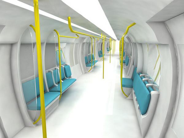 Concept tube train for London • V&A Blog