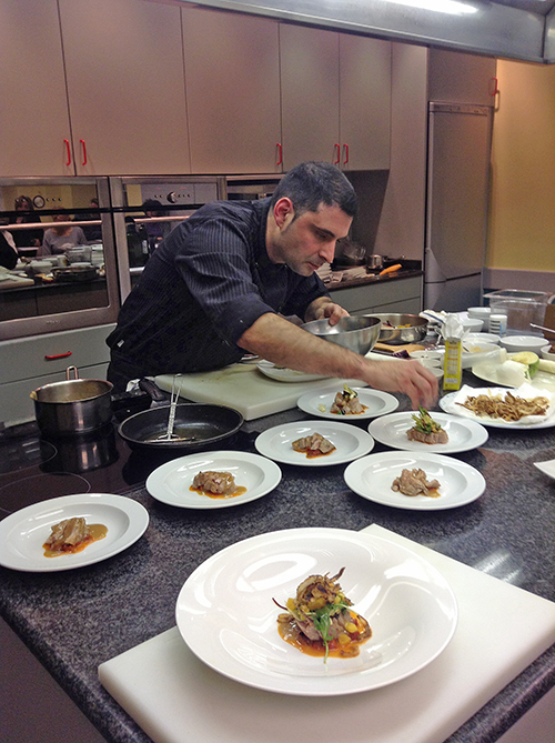 Chefs que cocinan y enseñan. Ricamesa.