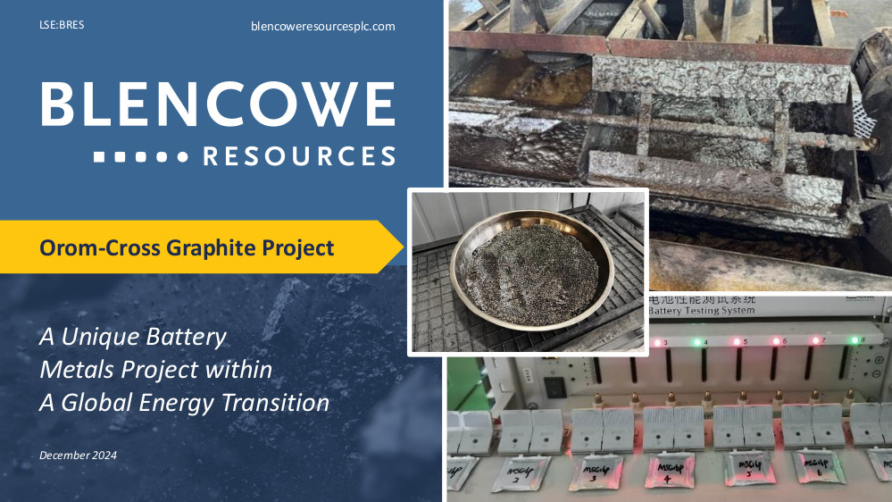 Orom-Cross Graphite Project - Vox Markets