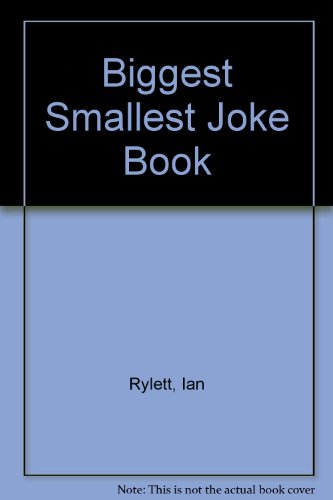 Biggest Smallest Joke Book by Ian Rylett (Paperback, 1990) for sale ...