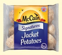 Jacket Jumbo Potatoes McCain Signature 40x270g+ - Redstar Foodservice ...