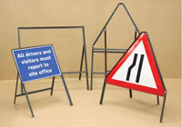 Road sign frame 400x400mm - 450mm legs - Klipspringer